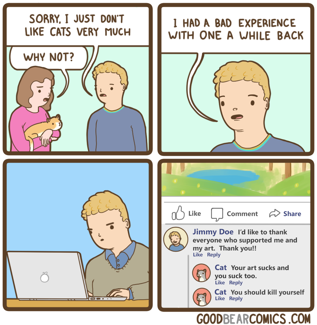 Cats – GoodBearComics©2022