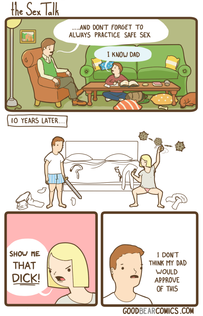 The Sex Talk – GoodBearComics©2022