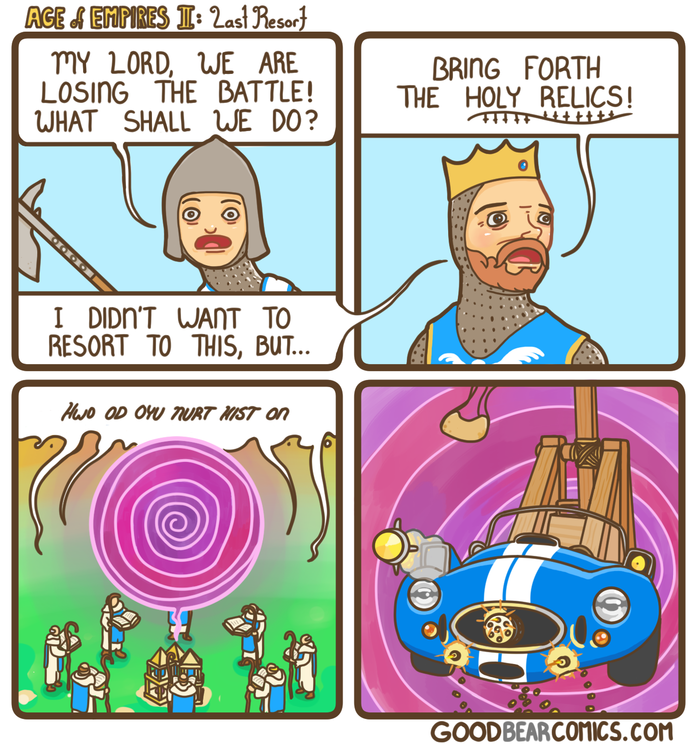 Age of Empires 2: Last Resort – GoodBearComics©2022
