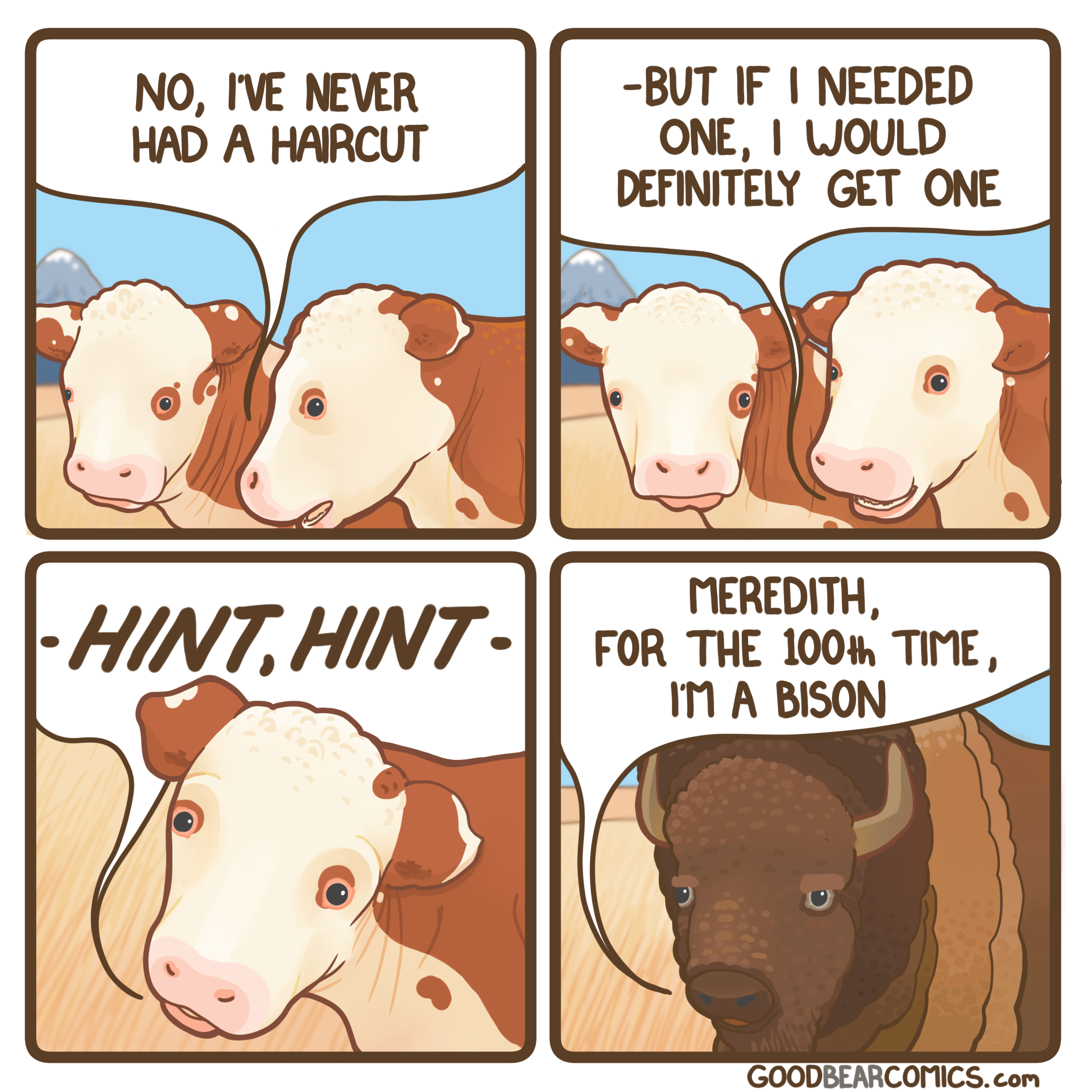 Hint Hint – GoodBearComics©2022