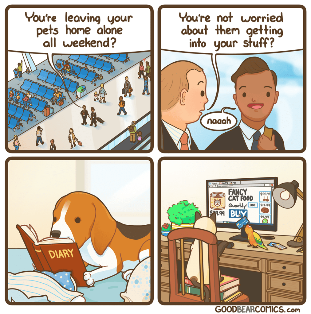 Weekend – GoodBearComics©2022