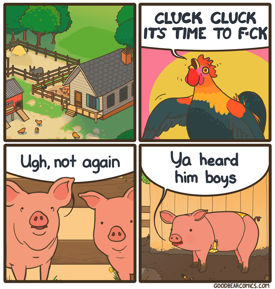 Rooster – GoodBearComics©2022