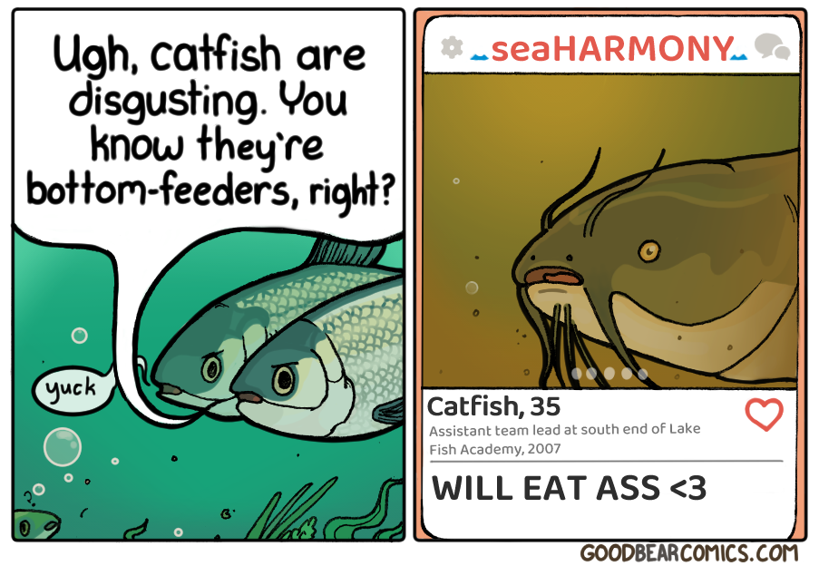 Catfish – GoodBearComics©2022