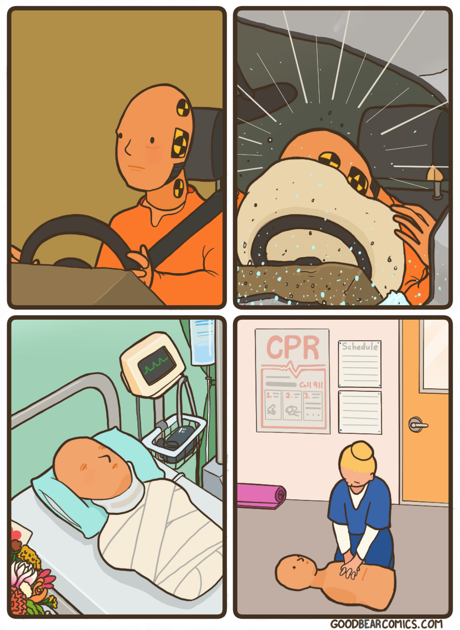 Career Change – GoodBearComics©2022