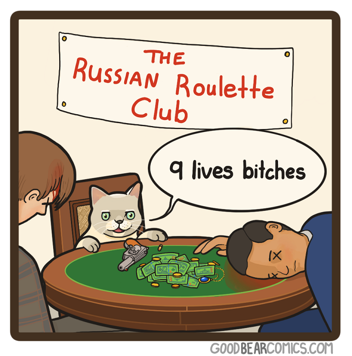 Russian Roulette – GoodBearComics©2022