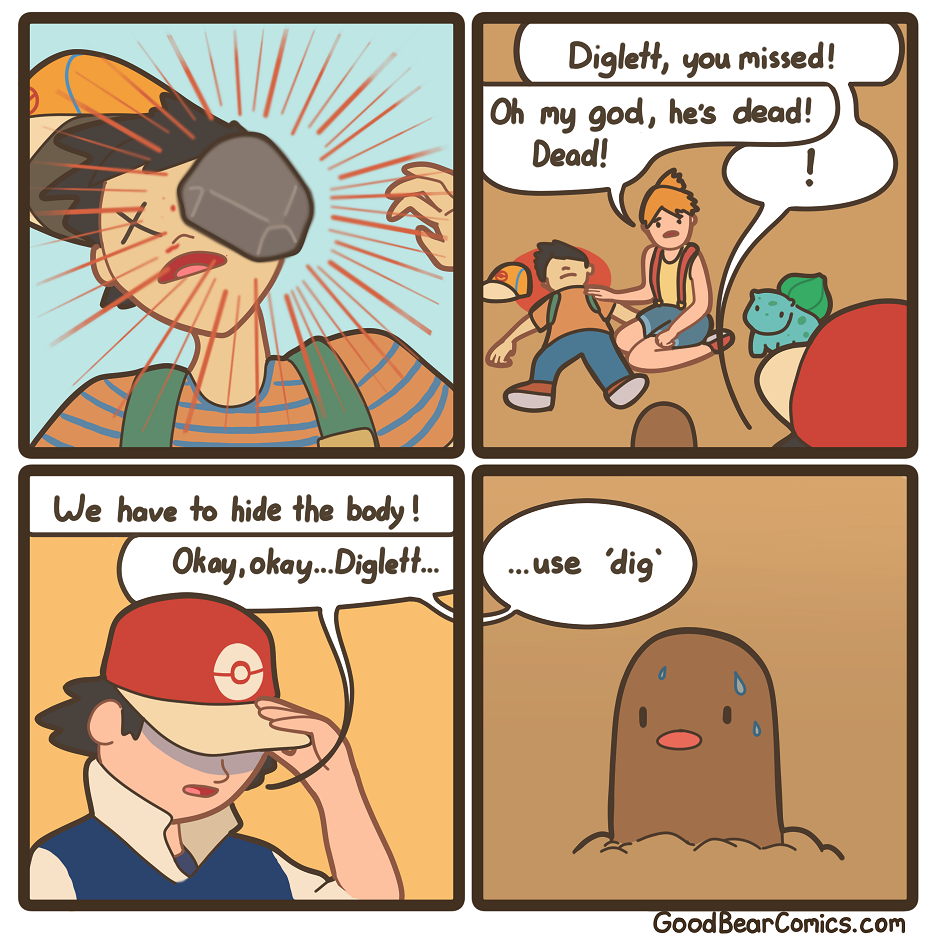 Missed – GoodBearComics©2022