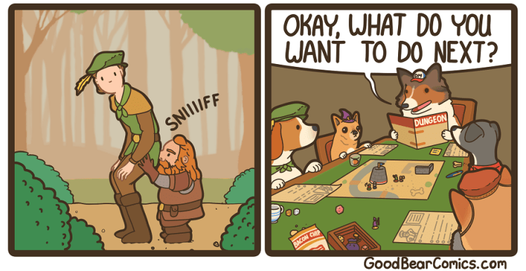 Sniff – GoodBearComics©2022